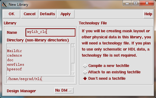 Lab/Tutorial 1 - Cadence Schematic Capture and Simulation Tutorial